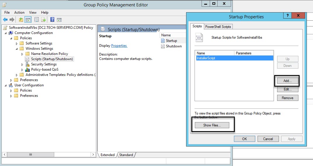 Running Startup Script Using GPO Sutaantra